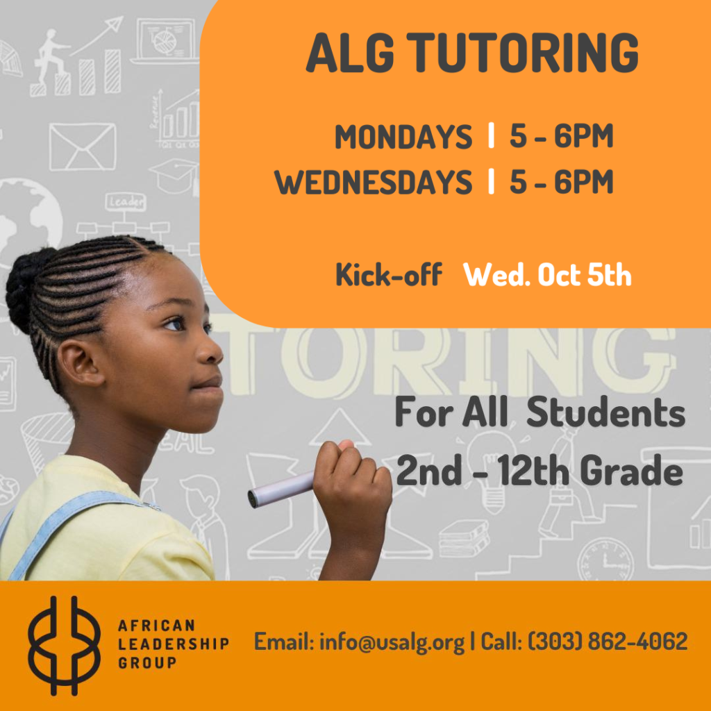Tutoring program for 2nd-12th grade students - African Leadership Group
